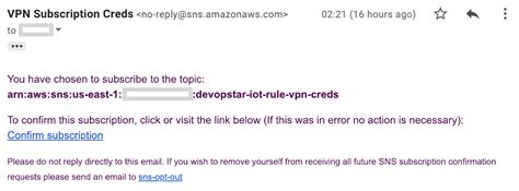 Create A Private Vpn Using Aws Iot Button Sns And Cloudformation