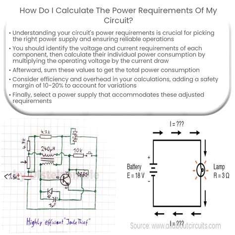 How Do I Calculate The Power Requirements Of My Circuit Electricity Magnetism How Do I Calculate The Power Requirements Of My Circuit Electricity Magnetism