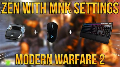 Aim Assist On Mouse And Keyboard Modern Warfare 2 Cronus Zen With Mnk Settings Youtube