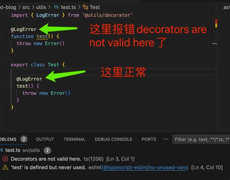 Javascript Nodejs中装饰器decorators能单独用在独立的方法函数上吗 Segmentfault 思否