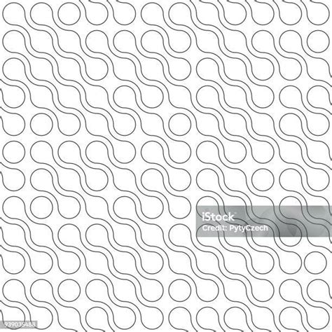흰색 바탕에 대각선 배열에 연결 된 점의 추상 배경 분자 테마 배경 화면입니다 원활한 패턴 벡터 일러스트 레이 션 연속무늬에 대한 스톡 벡터 아트 및 기타 이미지 Istock