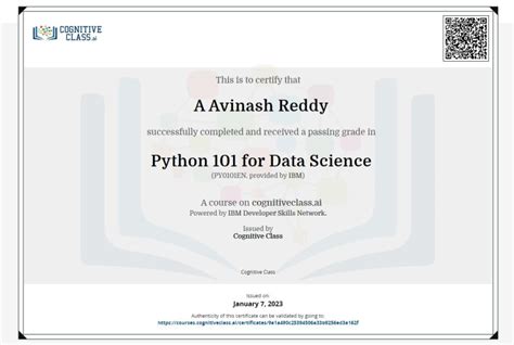 Happy To Share My Python For Data Science Certificate 🎉 In