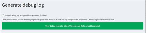 Enhancement Visibility Of Debug Token In Web Gui Implemented Pi