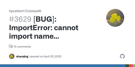 Bug Importerror Cannot Import Name Coloinitcontext From
