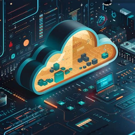 Premium Photo Cloud Computing Simply Visually Represent Cloud