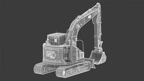 Cat 315 Excavator 3d Model Cgtrader