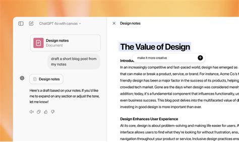How Openai Canvas Transforms Ai Writing And Coding Collaboration Geeky