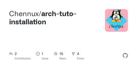 GitHub Chennux Arch Tuto Installation