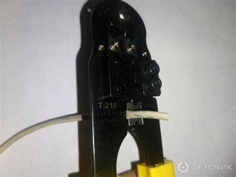Отзыв о Инструмент обжимной для витой пары RJ-45 (8P8C) Cablexpert T ...