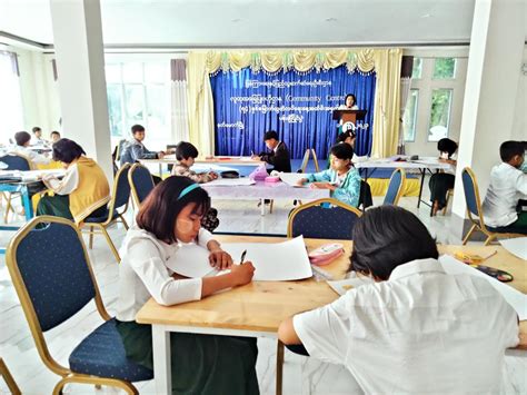 နတ်မောက်မြို့၌ ၇၆ နှစ်မြောက် လွတ်လပ်ရေးနေ့အထိမ်းအမှတ် ပန်းချီပြိုင်ပ