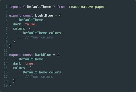 dynamic switching of themes in react native app the funky way with
