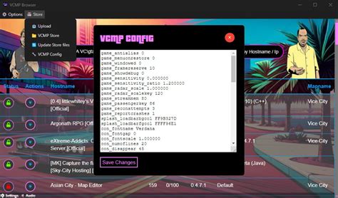 Image 5 Megaminds Vcmp Browser Mod For Grand Theft Auto Vice City