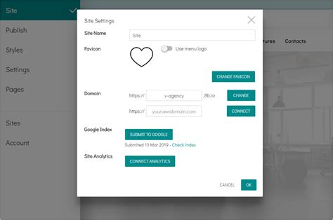 Site Settings Overview