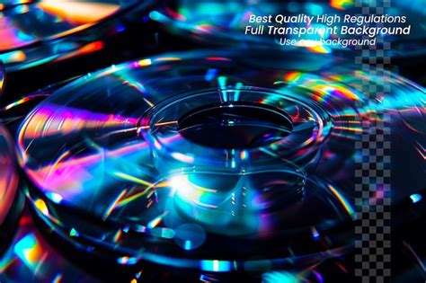 Premium Psd Digital Discography Background Of Compact Disks
