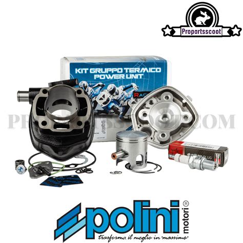 Cylinder Kit Polini Corsa 70cc 10mm For Minarelli Horizontal Lc