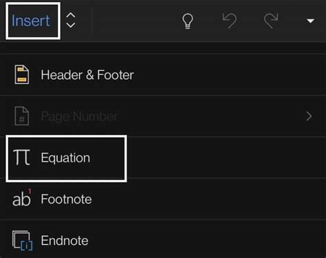 How To Insert Equation In Word Online