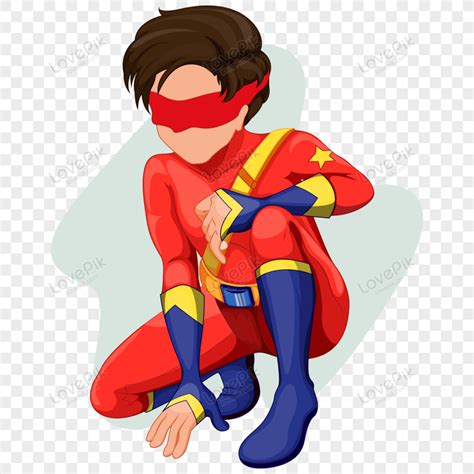 슈퍼맨 의상 디자인 Png 일러스트 무료 다운로드 Lovepik