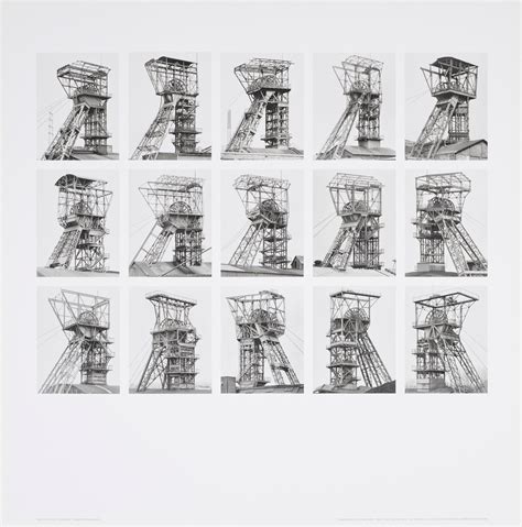 Bernd And Hilla Becher Drei Blätter Aus Bernd Und Hilla Becher