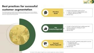 Best Practices For Successful Customer Segmentation Customer Research PPT Example