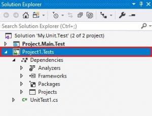 Unit Testing In NET Core Using NUnit