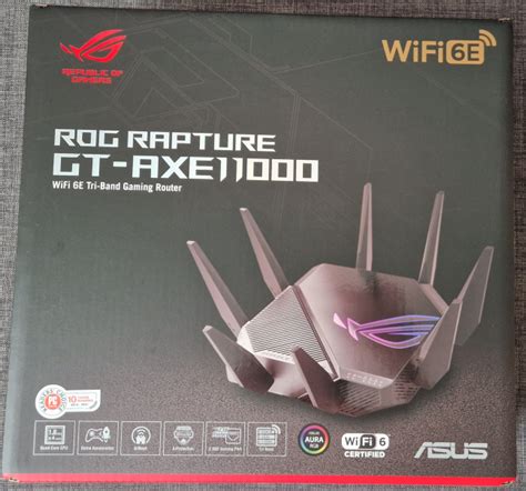 Asus Rog Rapture Gt Axe Review Futureproof Your Wi Fi