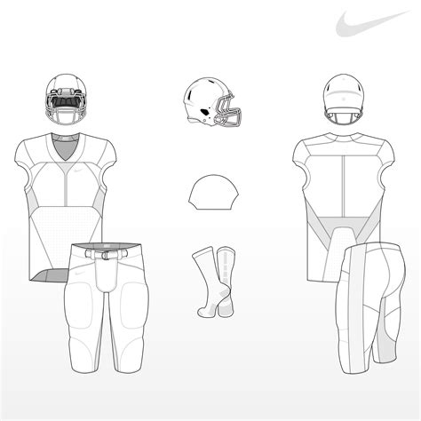 Football Uniform Template Vector At Collection Of