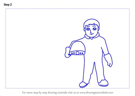 How To Draw An Astronaut In Space Scene Other Occupations Step By