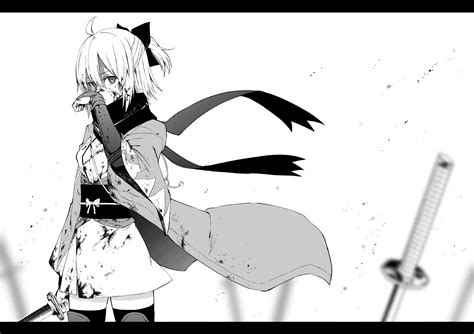 Okita Souji And Okita Souji Fate And 1 More Drawn By Tsukamotominori