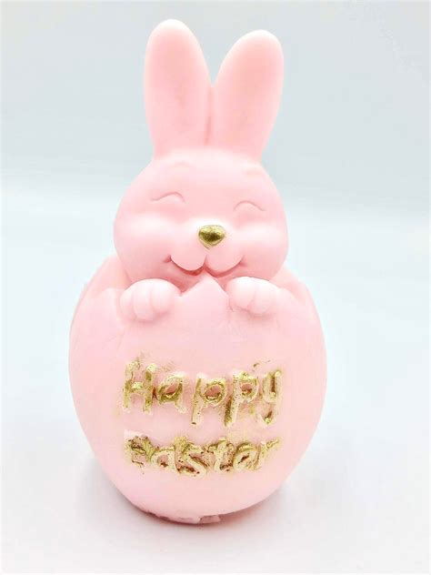 ΣΑΠΟΥΝΙΑ ΠΑΣΧΑΛΙΝΟ ΛΑΓΟΥΔΑΚΙ Happy Easter ΜΕ ΑΡΩΜΑ ΤΣΟΥΡΕΚΙ Aromaterie Rhodes