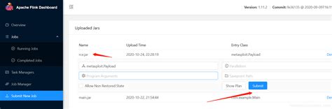 漏洞复现 Apache Flink未授权访问远程代码命令执行 Csdn博客