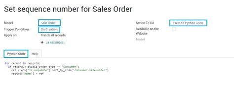 Multiple Sequence Numbers For Sales Orders Odoo Tricks And Tips