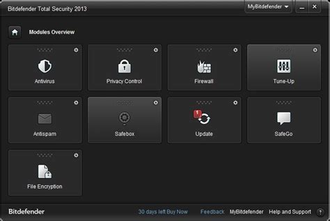 Main Ui Modules Overview Internet Security Internet Time Malware