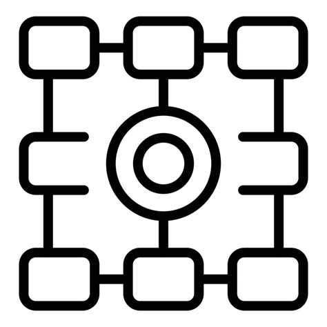 Data Analysis Icon Outline Vector Business Graph 15084930 Vector Art At Vecteezy