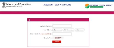 Check NTA JEE Main Result Declared At Jeemain Nta Nic In