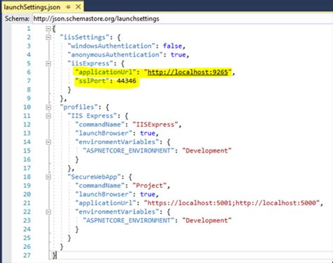 Configuring HTTPS In ASP NET Core