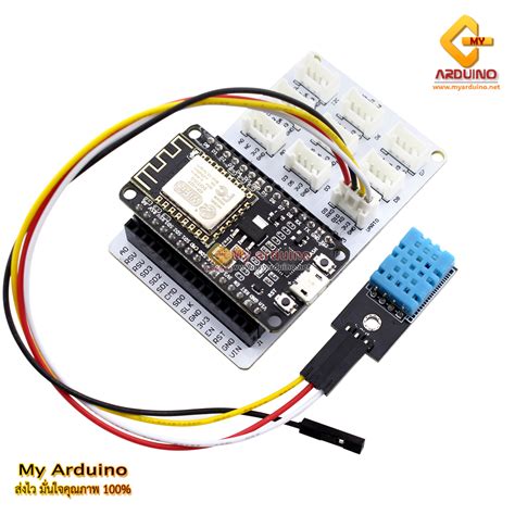 Nodemcu Base Ver 20 บอร์ดขยายขา Nodemcu Esp8266 V2v3 ขาย Arduino