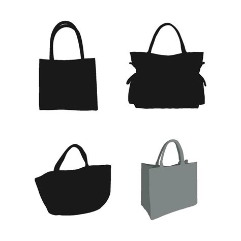 Tote Bag Icon Vector 35722802 Vector Art At Vecteezy
