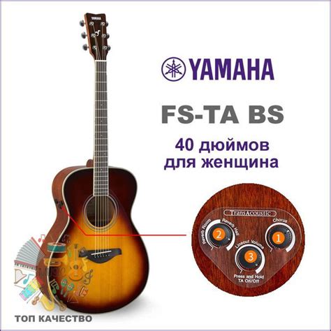 Yamaha Трансакустическая гитара Yamaha Fs Ta Yamaha Fg Ta Yamaha Fs Ta Bs 6 струнная корпус