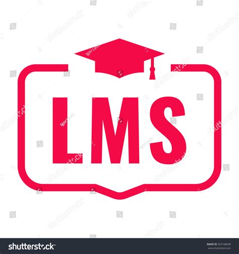 Lms Learning Management System Badge Graduation เวกเตอร์สต็อก ปลอดค่าลิขสิทธิ์ 563168038