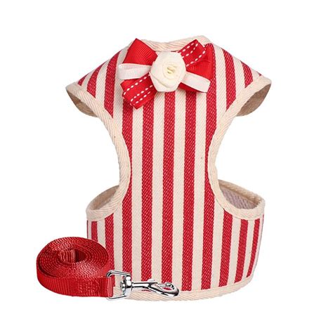 Badu Bg Комплект каишки с колан за кученца с ленти за малки кучета с каишка Мека дишаща мрежеста