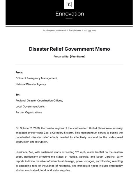 Free Army Memo Template To Edit Online