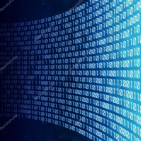 Abstract Binary Digital Code Stock Photo Sergeyit