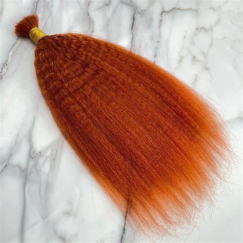 Wholesale Kinky Straight Color 350 Human Hair Bulk Extension Best Wholesale Hair Extension