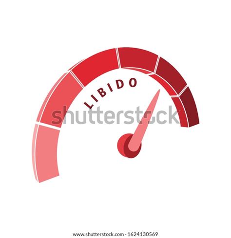 Scale Arrow Libido Level Measuring Device Stock Vector Royalty Free