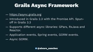 Asynchronous And Event Driven Grails Applications PPT