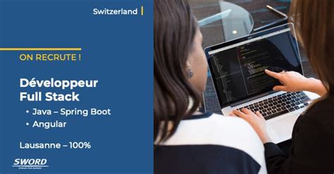 Sword Group On Linkedin Développeur Fullstack Java Angular