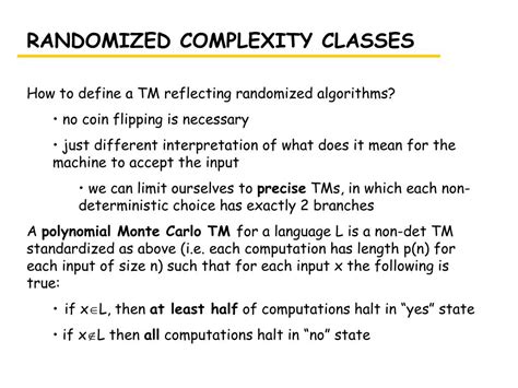 Ppt Randomized Computation Powerpoint Presentation Free Download