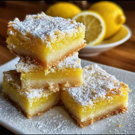 Flavorful Lemon Bars Recipe Taste Tested Recipes
