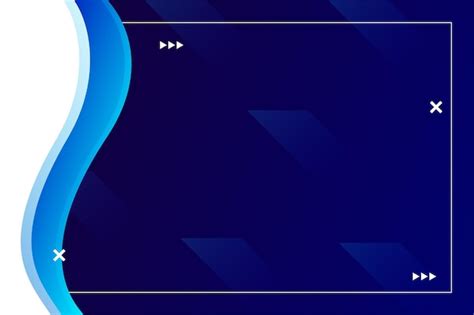 Premium Vector Abstract Gradient Blue White Background Poster With Wave Curve Dynamic For