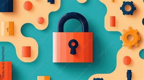 Visual Guide To Understanding Data Encryption With Diagrams Of Ilustración De Stock Adobe Stock